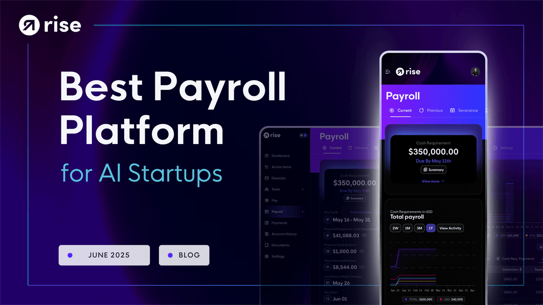 Rise | Best Payroll Platform for AI Startups